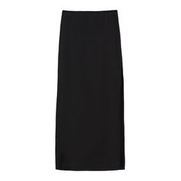 Bershka Skirt female Black size XL
