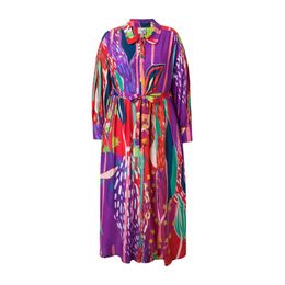 Ulla Popken Dress female Purple size 54-56