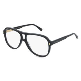 Gucci GG1044O Brille Herren | Fassung: Vollrand, Pilot, Schwarz