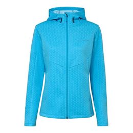 Vaude Athletic Zip-Up Hoodie 'Skomer' female Blue size 42
