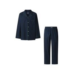 Hackett London Pyjama ' TARTAN' Herren Gr&ouml;&szlig;e XL navy / dunkelgr&uuml;n