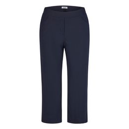 7/8-Hose KjBRAND "Susie XS", Damen, Gr. 52K (26), K-Gr, blau (marine), Web, Obermaterial: 72% Polyamid, 28% Elasthan, unifarben, schmal 7/8-L&auml;nge, Hosen 7/8-Hose, in gro&szlig;en Gr&ouml;&szlig;en, mit Bindeband