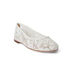 Lauren by Ralph Lauren Lauren Ralph Lauren Ballet Flats 'JAYNA' female White size 7.5