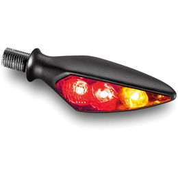 Kellermann Rhombus S DF Dark, 3in1 R&uuml;ckleuchte/Blinker