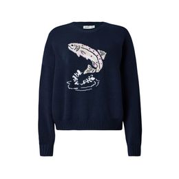 Hollister Pullover Damen Gr&ouml;&szlig;e S navy / wei&szlig;