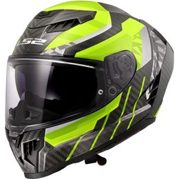 LS2 FF807 Dragon Carbon Trax, Integralhelm