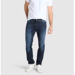 Tapered-fit-Jeans MAC "Jog&acute;n Jeans", Herren, Gr. 38, L&auml;nge 30, schwarz (tiefblau), Denim/Jeans, Obermaterial: 96% Baumwolle, 4% Elasthan, regular fit lang, Jeans Tapered-fit-Jeans, im Five-Pocket Style