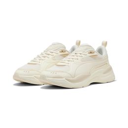 Sneaker Puma "X-RAY 4", Damen, Gr. 40,5, warm wei&szlig;, alpine snow, sand dune, Textil, Schuhe Sneaker, f&uuml;r sportliche Aktivit&auml;ten und Streetwear, mit Schn&uuml;rverschluss