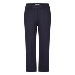 Schlupfhose KjBRAND "Susie", Damen, Gr. 26, K-Gr, blau (marine), Jersey, Obermaterial: 50% Polyester, 45% Viskose, 5% Elasthan, sehr bequem lang, Hosen Schlupfhose, Sommerhose