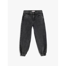 KOTON Jeans M&auml;dchen Gr&ouml;&szlig;e 110/116 black denim