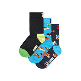 Happy Socks Socks 'Car' boy Blue, Black size 7-9Y