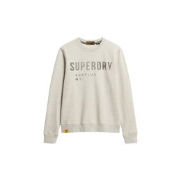 Superdry & Co Sweatshirt 'Surplus' Herren Gr&ouml;&szlig;e XL hellgrau / dunkelgrau