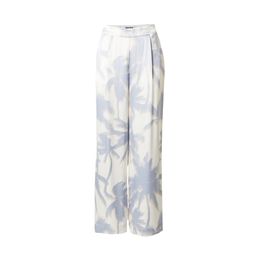 Oui Hose Damen Gr&ouml;&szlig;e 42 creme / hellblau