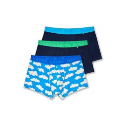 Happy Socks Boxershorts Herren Gr&ouml;&szlig;e L blau / marine / navy / azur