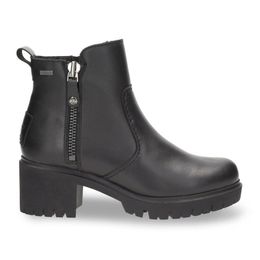 Stiefelette Panama Jack "GTX", Damen, Gr. 40, schwarz, Nubukleder, Schuhe Stiefelette, Winterboots, Blockabsatz, mit GORE-TEX-Ausstattung