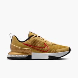 Trainingsschuh Nike "Air Max Alpha Trainer 6", Herren, Gr. 40, flt gold, university rot, metallic gold, Synthetik, Textil, Schuhe Trainingsschuh