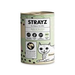 STRAYZ BIO 6x400g Huhn und Zucchini