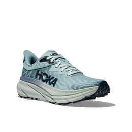 Trailrunningschuh Hoka One One "Challenger 7", Damen, Gr. 36,5, druzy, droplet, Synthetik, Textil, Schuhe Trailrunningschuh