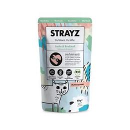 STRAYZ BIO 14x85g Lachs und Broccoli