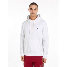Hoodie Tommy Hilfiger "ESSENTIAL FLEECE", Herren, Gr. XXL, wei&szlig;, Sweatware, Obermaterial: 60% Baumwolle, 40% Polyester, Sweatshirts Hoodie