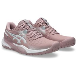 Tennisschuh asics "GEL-CHALLENGER 15", Damen, Gr. 39, morganite, piedmont grau, Textil, Schuhe Tennisschuh, Multicourt-Schuh, Allcourt-Schuh