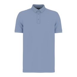 JOOP! Poloshirt JOOP "Primo", Herren, Gr. M, lt, pastel blau, Jersey, Obermaterial: 100% Baumwolle, regular fit normal, B&uuml;ndchen, Shirts Poloshirt