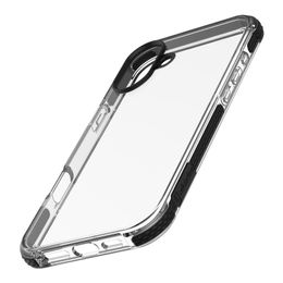 cellularline Handyh&uuml;lle "Strong Guard Case f&uuml;r Apple iPhone 16", transparent, B:11cm H:2cm T:21cm, H&uuml;llen, Backcover, Schutzh&uuml;lle, Handyschutzh&uuml;lle, Case, Schutzcase, sto&szlig;fest, Handyh&uuml;lle