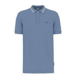 JOOP! Poloshirt JOOP JEANS "Agneloa", Herren, Gr. XL, lt, pastel blau, Jersey, Obermaterial: 95% Baumwolle, 5% Elasthan, normal normal, Rippb&uuml;ndchen, Shirts Poloshirt