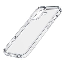 cellularline Handyh&uuml;lle "Become Eco Case f&uuml;r Apple iPhone 16", transparent, B:11cm H:2cm T:21cm, H&uuml;llen, Backcover, Schutzh&uuml;lle, Handyschutzh&uuml;lle, Case, Schutzcase, sto&szlig;fest, Handyh&uuml;lle