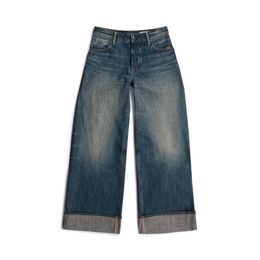G-Star Raw G-star Jeans - 'Roxx Wide' Damen Gr&ouml;&szlig;e 33 blau