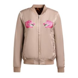Khujo Jacke 'Ruby' Damen Gr&ouml;&szlig;e XS dunkelbeige / altrosa
