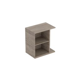 Geberit Seitenelemet iCon 37x40x24,5cm, f HWB, nuss/Mel. Struktur (502324JR1)