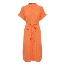 Fransa Kleid 'Fratel' Damen Gr&ouml;&szlig;e 40 hellorange Winterkleid