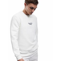 KOTON Sweatshirt Herren Gr&ouml;&szlig;e XXXS wei&szlig;