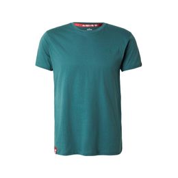 Alpha Industries T-Shirt 'Air Force Pilot' Herren Gr&ouml;&szlig;e XXXL petrol / tanne