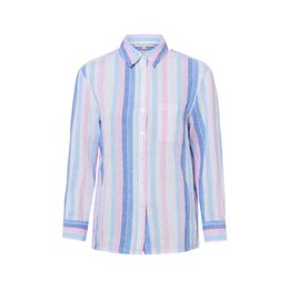 Marie Lund Bluse Damen Gr&ouml;&szlig;e S/M blau / pink / wei&szlig;