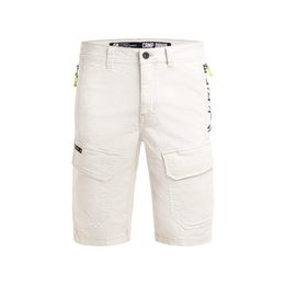 CAMP DAVID Skater Shorts mit Zippertaschen Herren Gr&ouml;&szlig;e 34 kitt