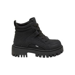 Buffalo Schn&uuml;rstiefelette 'Zanos' Damen Gr&ouml;&szlig;e 37 schwarz Winterschuhe