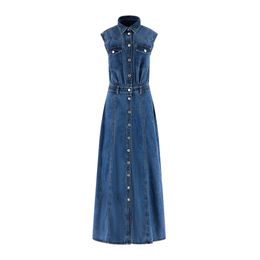Guess Kleid 'RUGIADA' Damen Gr&ouml;&szlig;e 36 blau Sommerkleid