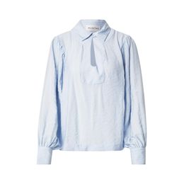 MUNTHE Bluse 'SHELLCU' Damen Gr&ouml;&szlig;e M himmelblau
