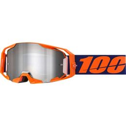 100 Percent Armatic Black, Crossbrille verspiegelt