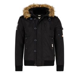Lonsdale Jacke 'Jarreth' Herren Gr&ouml;&szlig;e XL braun / schwarz / offwhite