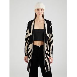 Vila Strickjacke 'VIRil' Damen Gr&ouml;&szlig;e XL schwarz / offwhite