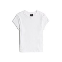 G-Star Raw G-star T-Shirt - 'Structured Baby T-Shirt' Damen Gr&ouml;&szlig;e S creme