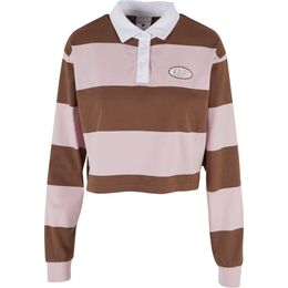 Karl Kani Pullover Damen Gr&ouml;&szlig;e XXL braun / ros&eacute; / wei&szlig;