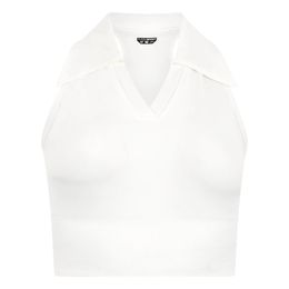 Plein Sport Top female White size XXXL