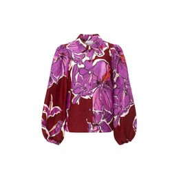 Rich & Royal Rich & Royal Bluse Damen Gr&ouml;&szlig;e M pink / bordeaux / schwarz / wei&szlig;