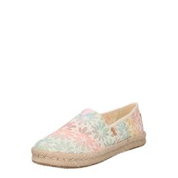 Toms Shoes TOMS Slipper Damen Gr&ouml;&szlig;e 36.5 gelb / mint / pink / wei&szlig;