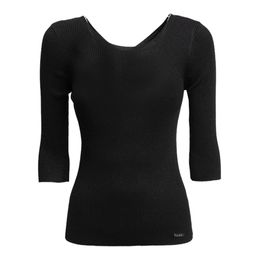 Influencer Pullover Damen Gr&ouml;&szlig;e S schwarz