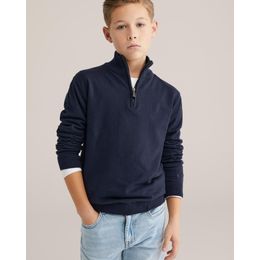 WE Fashion Pullover Jungen Gr&ouml;&szlig;e 110/116 dunkelblau